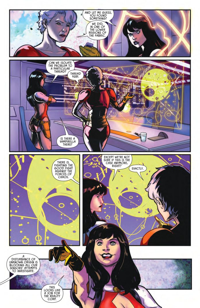 Exclusive Preview: Dynamite shares pages from VAMPIRELLA: DARK REFLECTIONS!