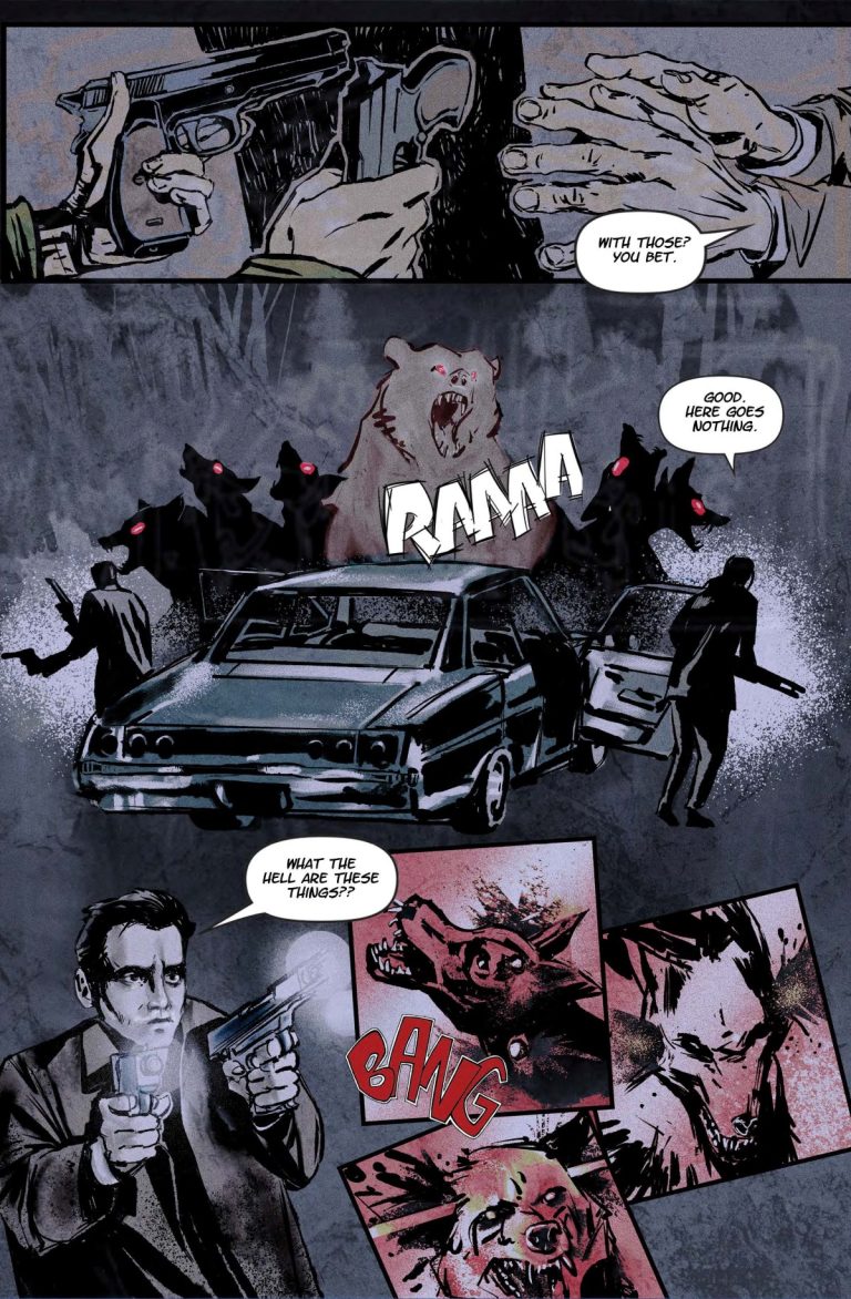 Extended Preview: Invader Comics launches ANIMALS horror series Kickstarter