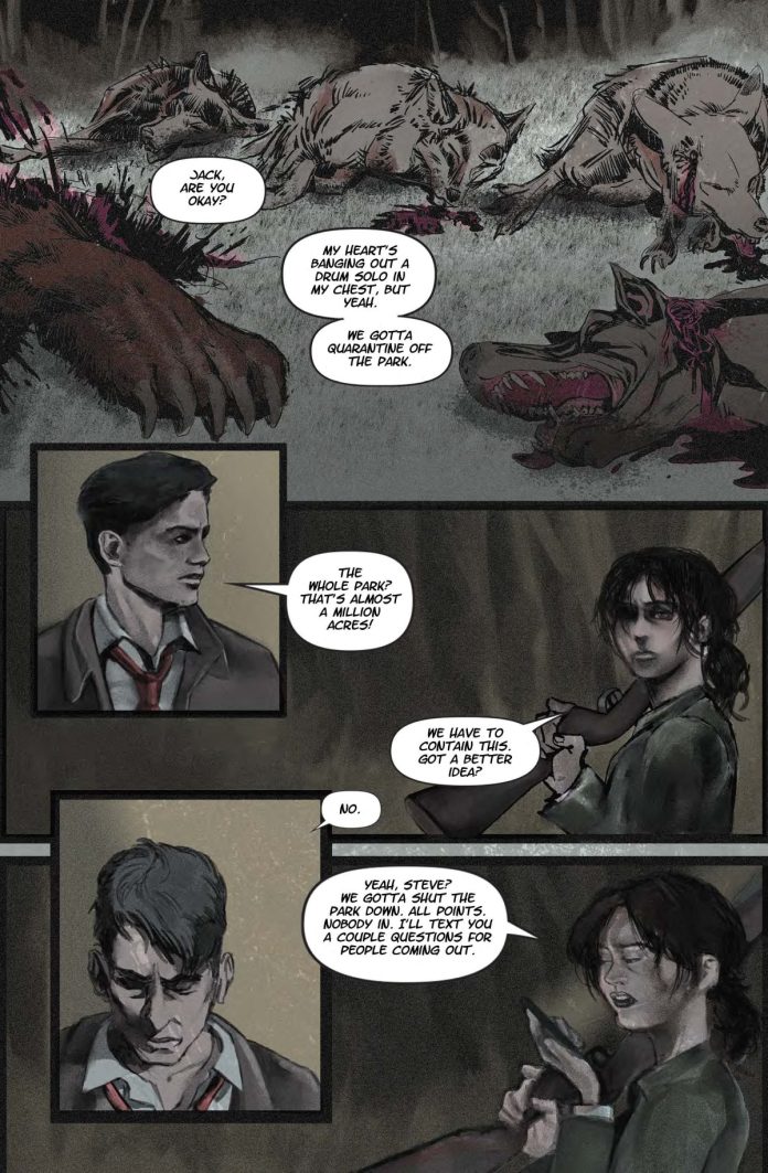 Extended Preview: Invader Comics launches ANIMALS horror series Kickstarter