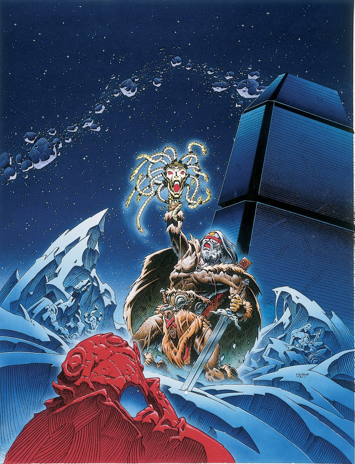 Exclusive: Check out the backer-exclusive Caza prints from the ARKADI ...