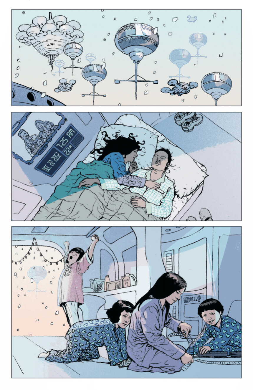 DANDELION explores an invention's fate in bold sci-fi graphic novel