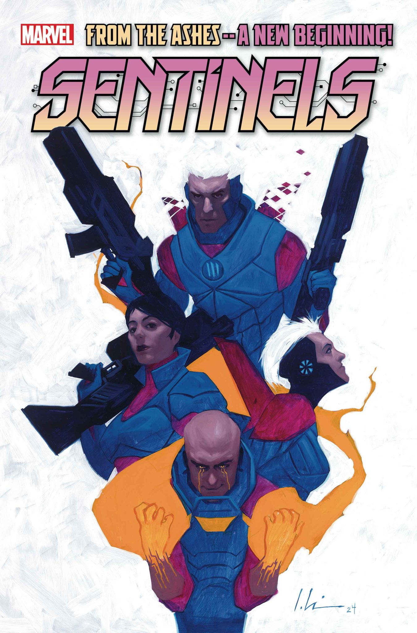 A new team of cyborgs hunts the deadliest mutants in SENTINELS miniseries
