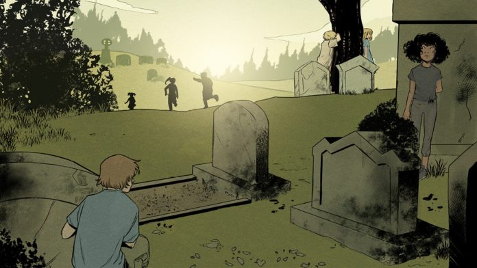 Exclusive Preview: R.L. Stine's THE GRAVEYARD CLUB #1 is an instant classic
