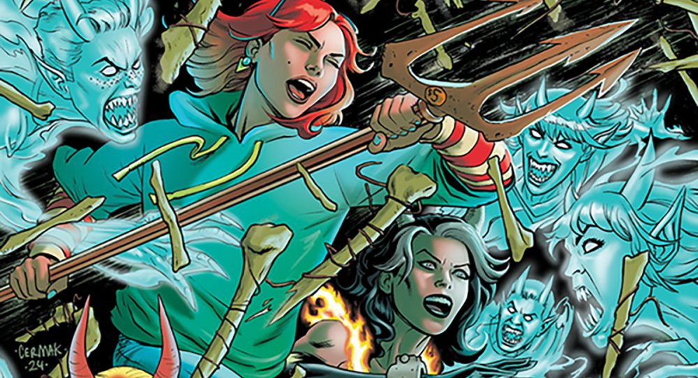 Cover Reveal: Archie's THE CURSED LIBRARY: OMEGA