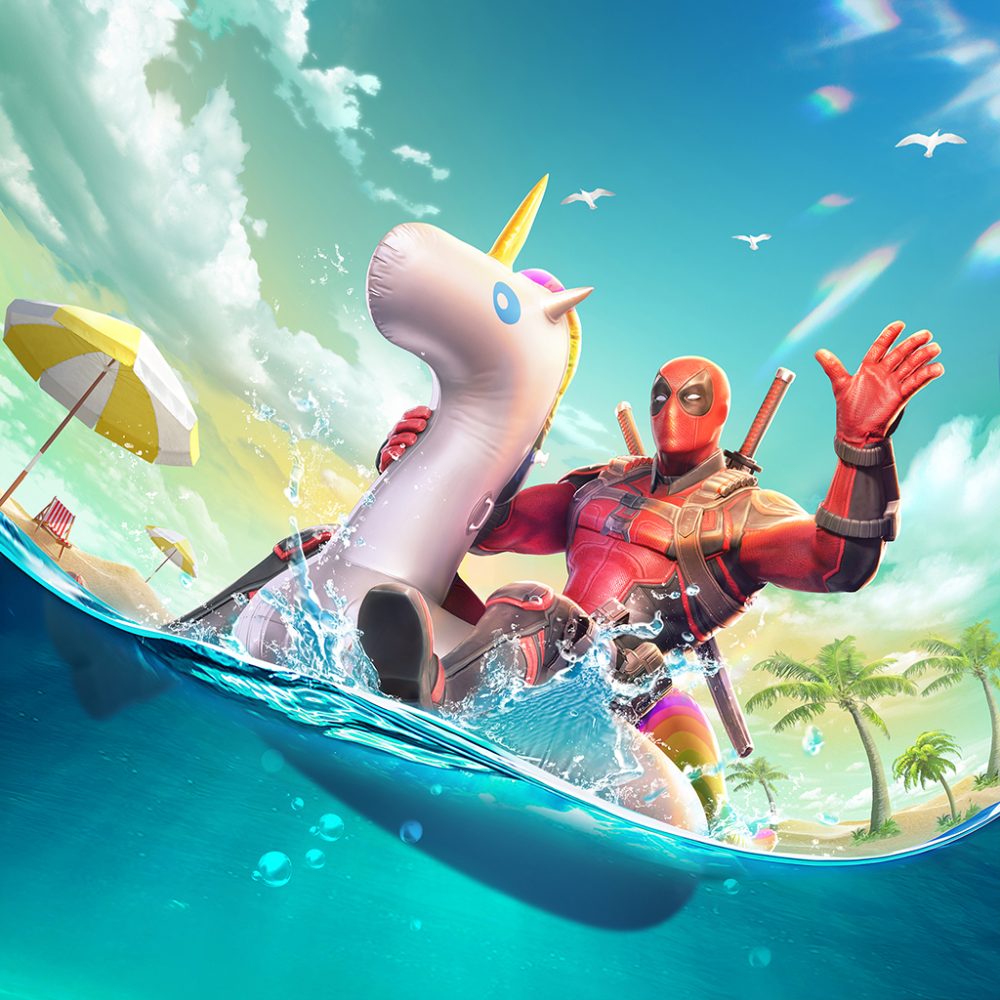 HELLO HOTPOOL: Deadpool and Wolverine dip into the pool at Marvel ...