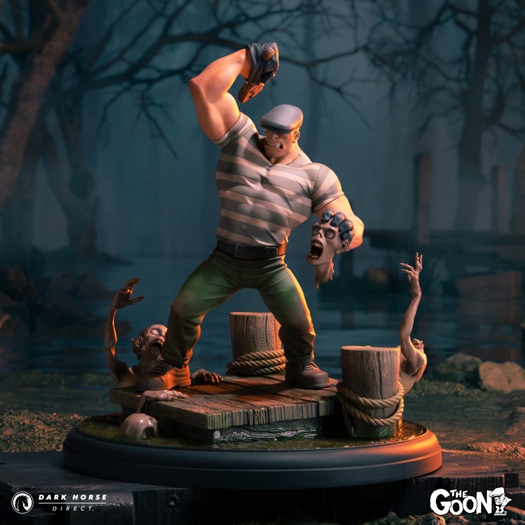 Exclusive: Dark Horse reveals THE GOON 25th Anniversary Statue