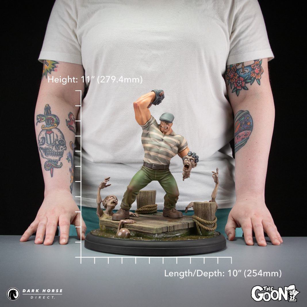 Exclusive: Dark Horse reveals THE GOON 25th Anniversary Statue