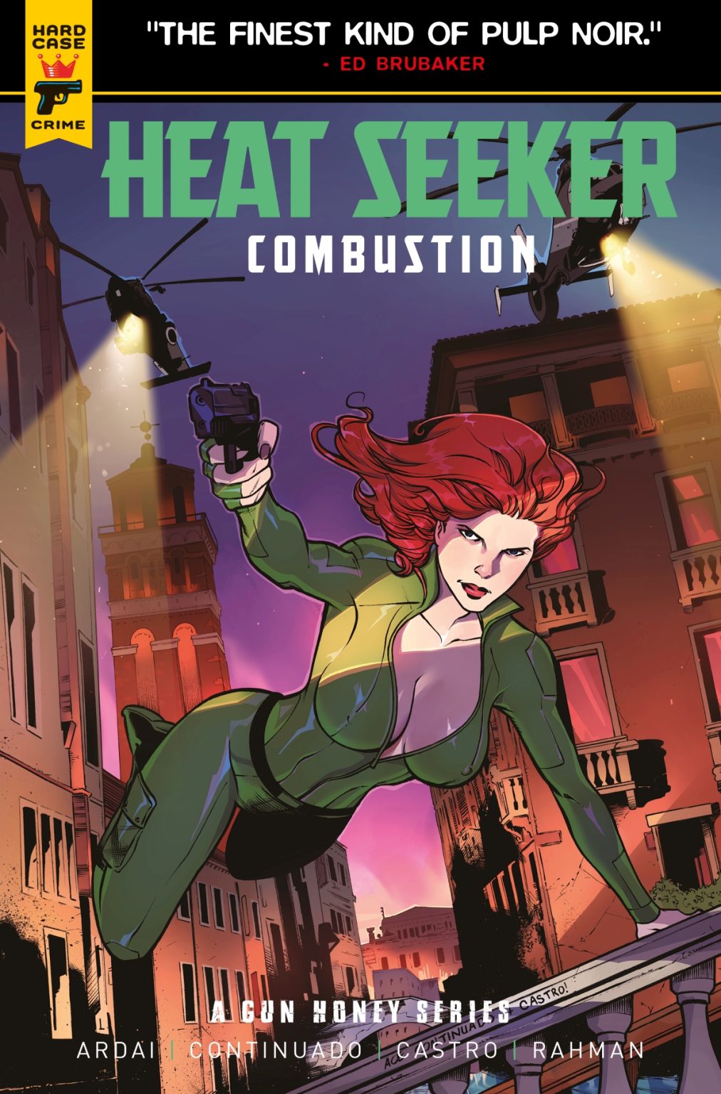 Exclusive: HEAT SEEKER: COMBUSTION #1 brings GUN HONEY back in November