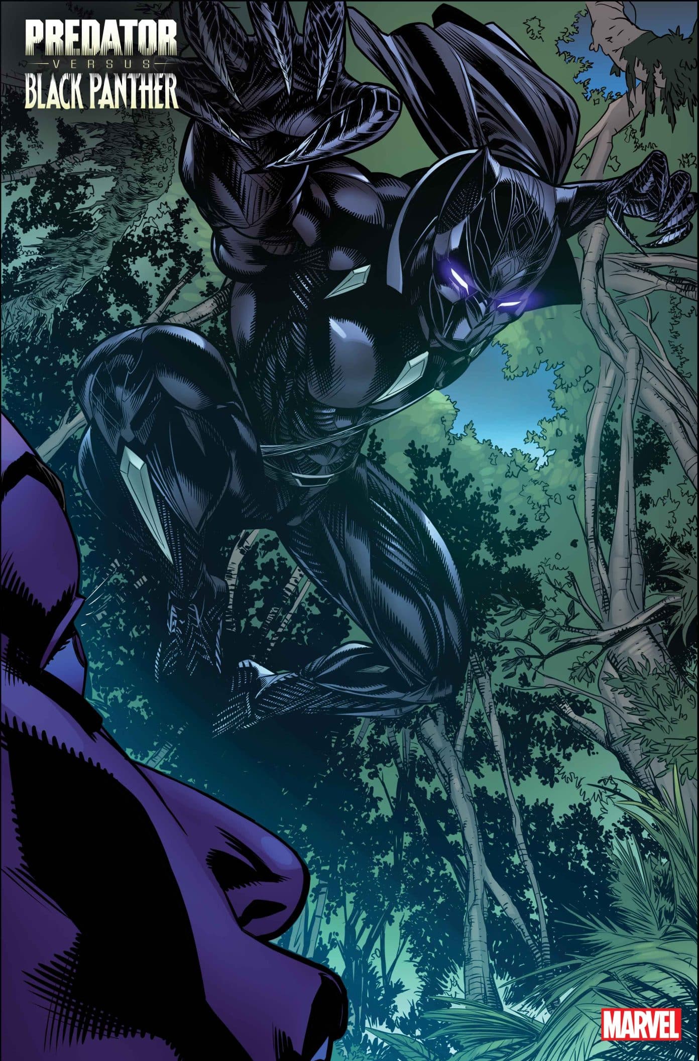 PREDATOR VS. BLACK PANTHER revealed by Marvel