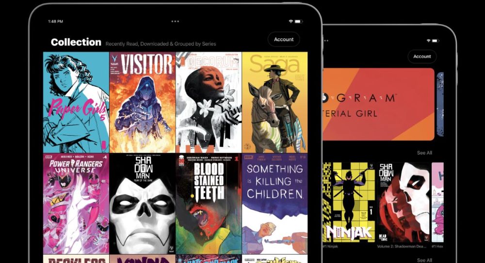 Omnibus digital comics app shuts down