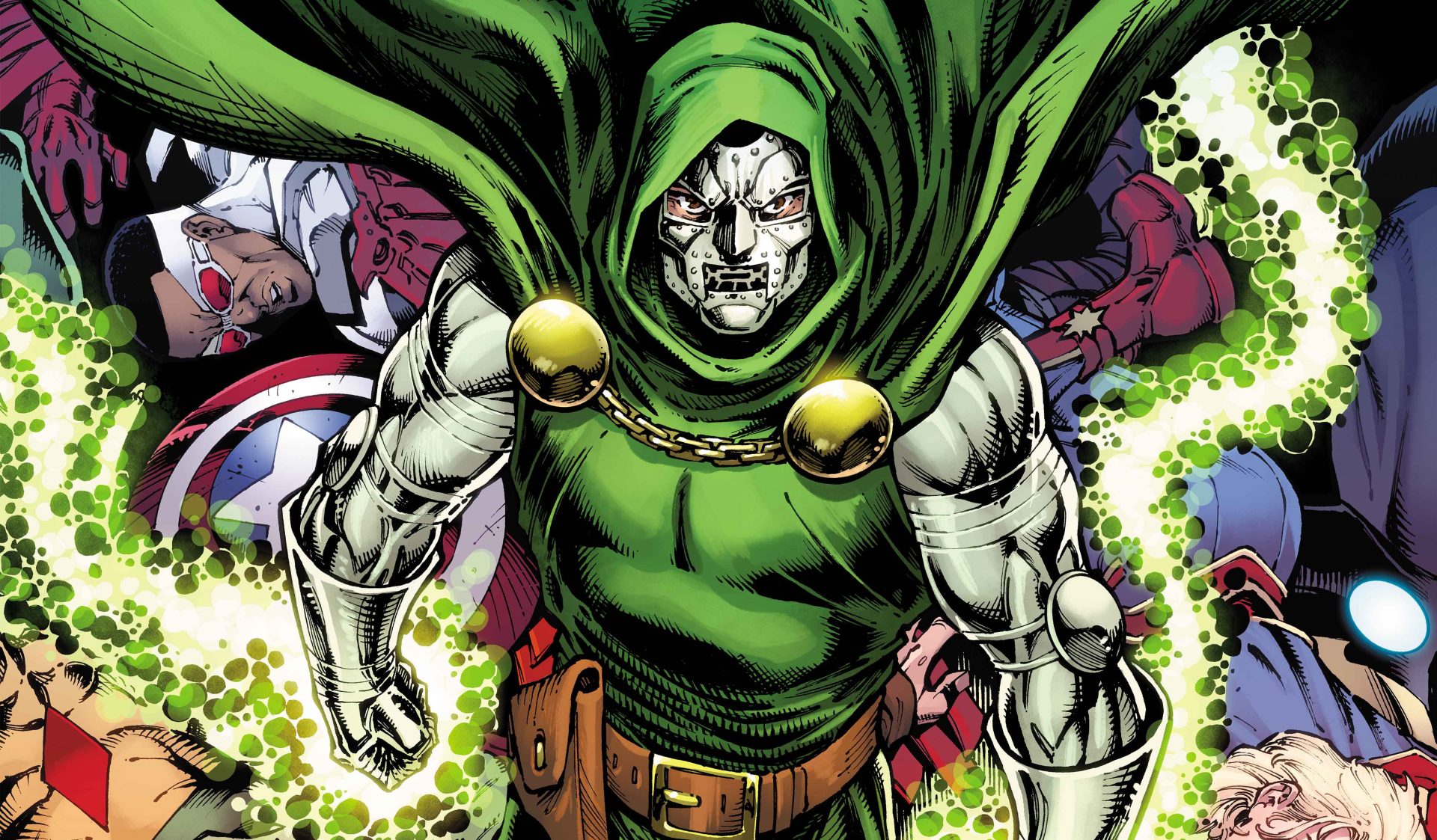 Doctor Doom variant covers unveiled by Marvel across its line for October