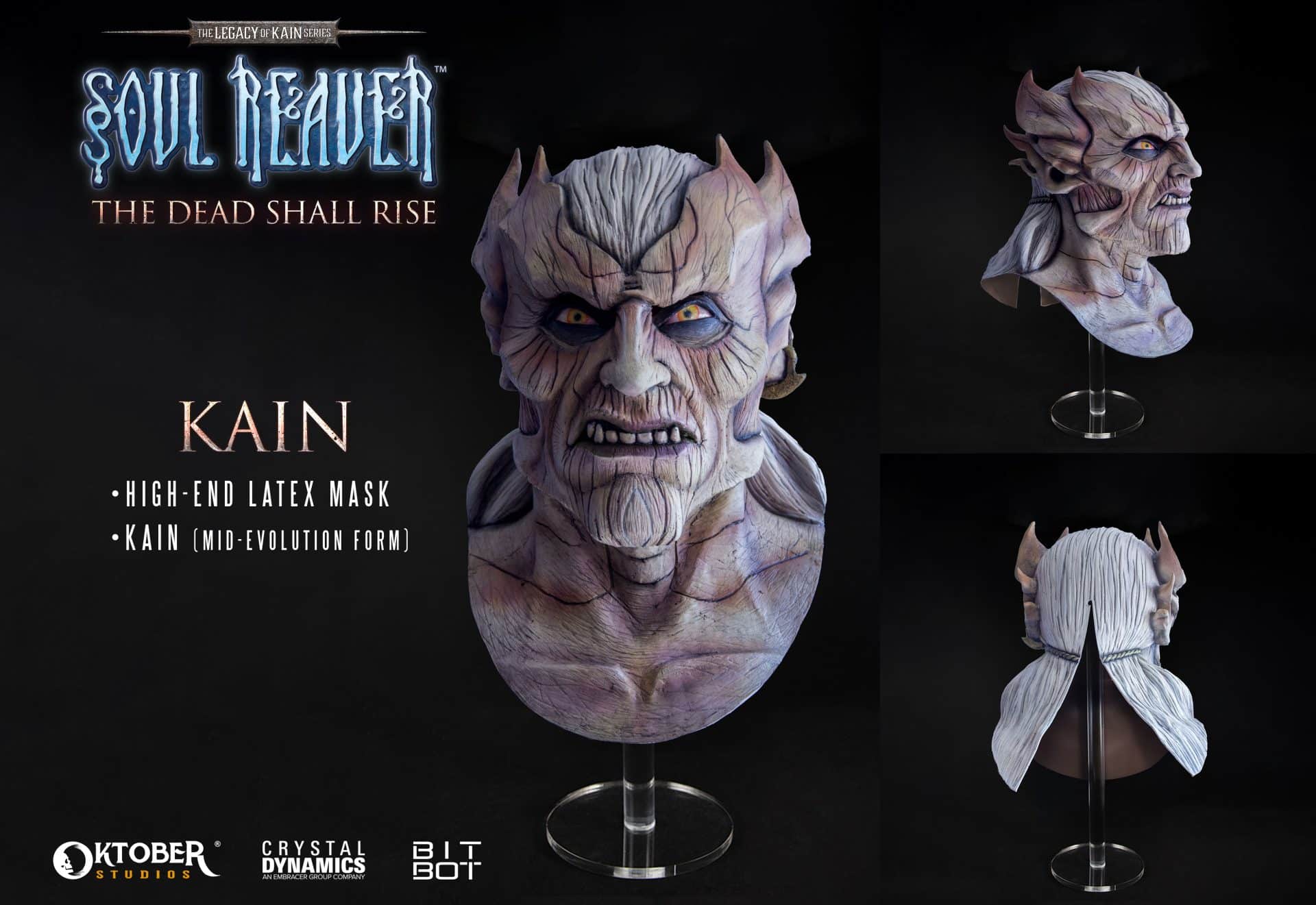 Legacy of Kain: Soul Reaver to feature collectible Latex Masks of Kain ...