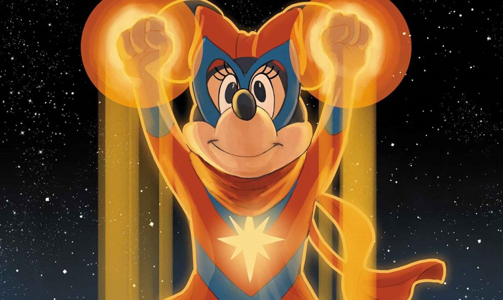 Minnie Mouse takes on the Captain Marvel mantle in latest Marvel/Disney ...
