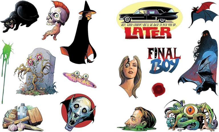 Horror Beat: Heed the darkness and get THE EXTREME HORROR STICKER BOOK