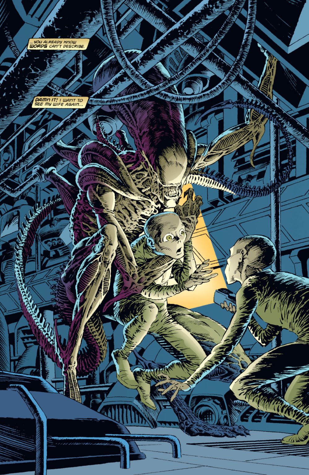 Classic Comic Compendium: ALIENS - INCUBATION, a tense short from a ...