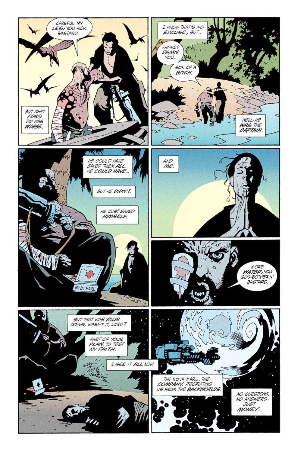 Classic Comic Compendium: ALIENS - SALVATION features amazing imagery