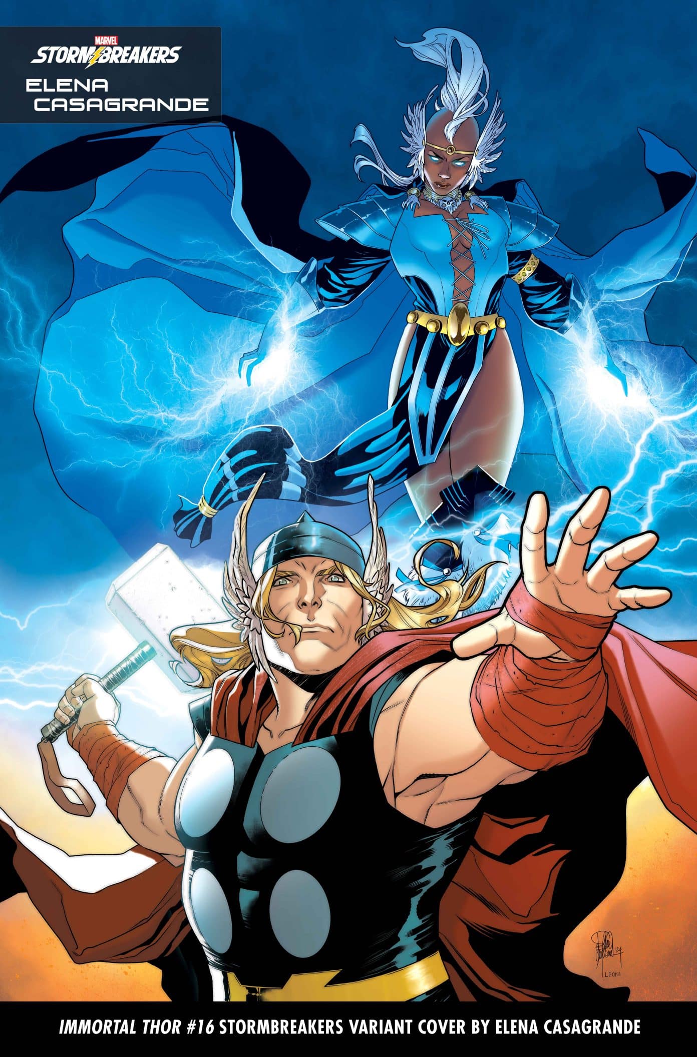 STORM to feature electrifying Stormbreaker variant covers