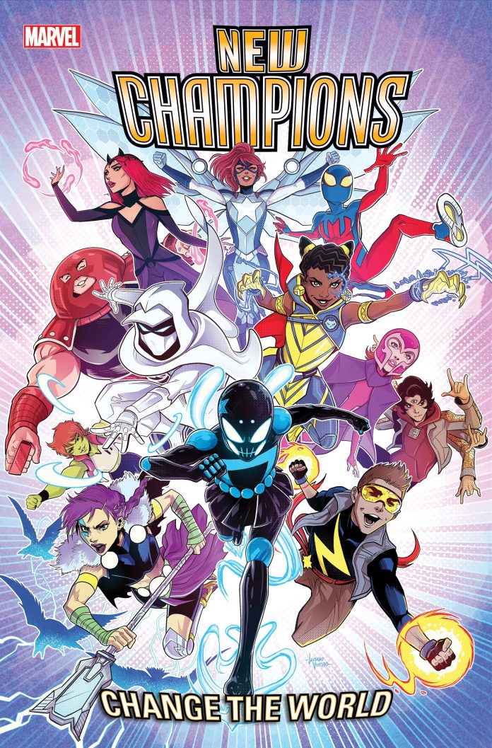 NEW CHAMPIONS sidekicks make the leap from variant covers to ongoing series