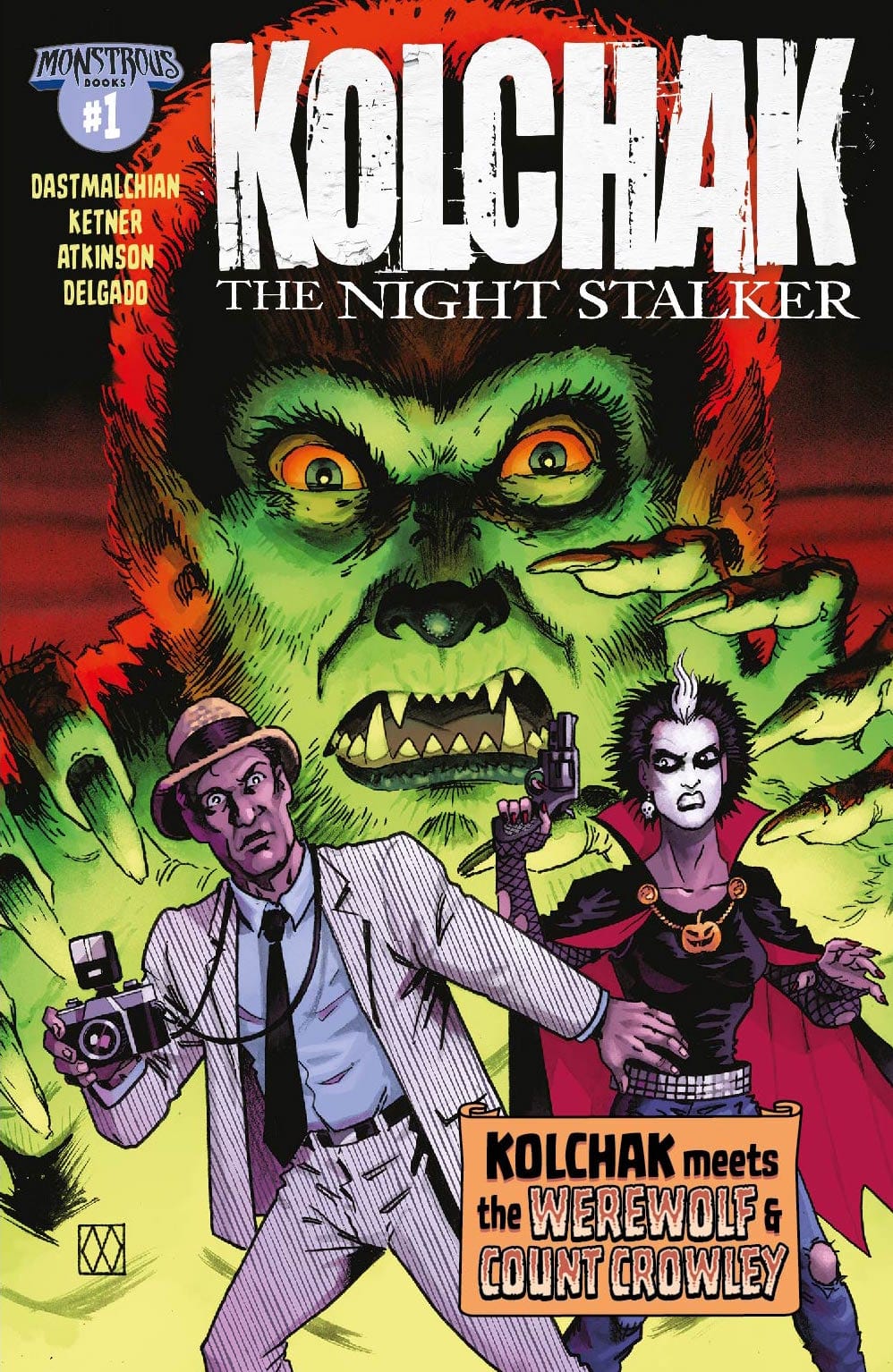 Halloween Beat: Barnes and Aquilone talk KOLCHAK MEETS THE CLASSIC MONSTERS