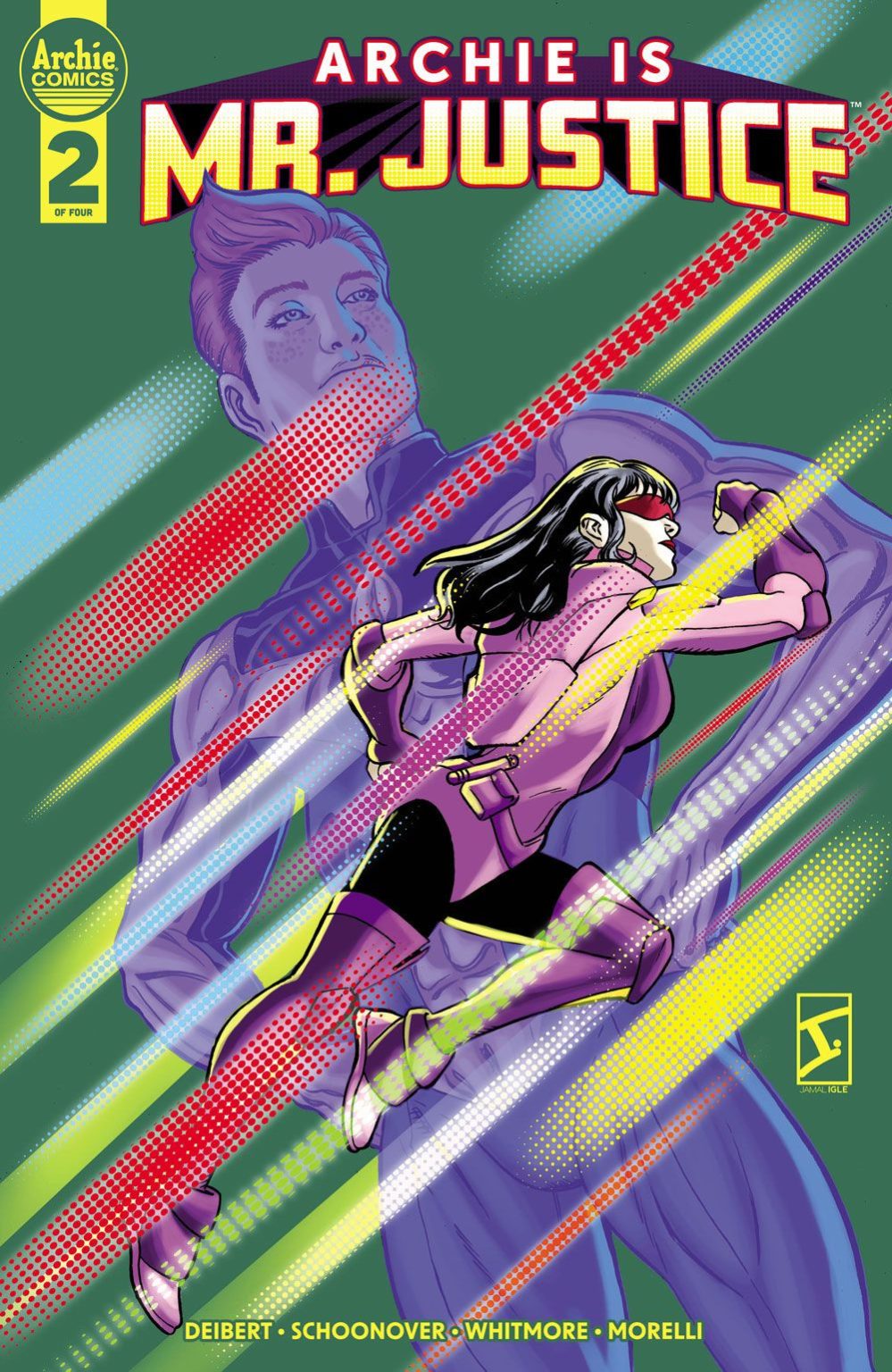 Veronica becomes a superhero in ARCHIE IS MR. JUSTICE #2