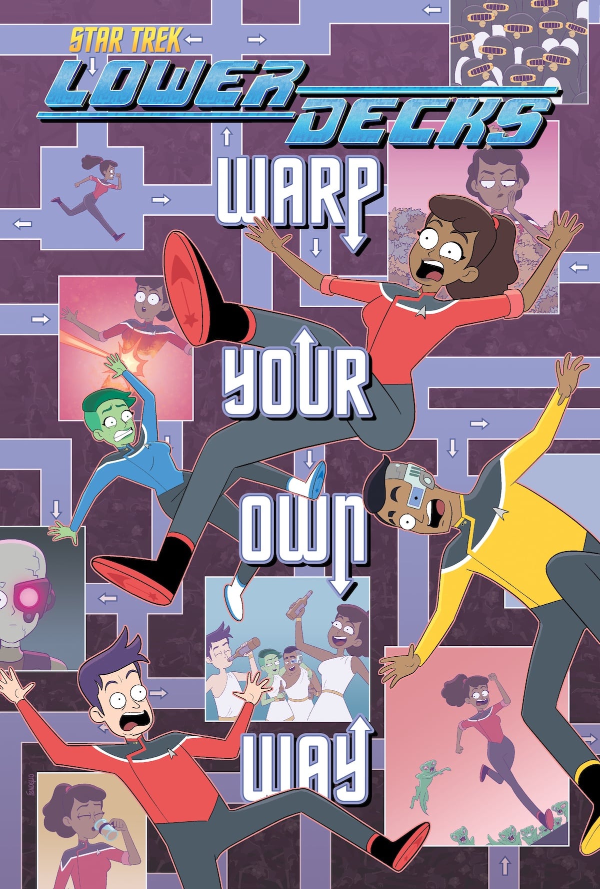 Graphic Novel Review: STAR TREK: LOWER DECKS: WARP YOUR OWN WAY is the ...