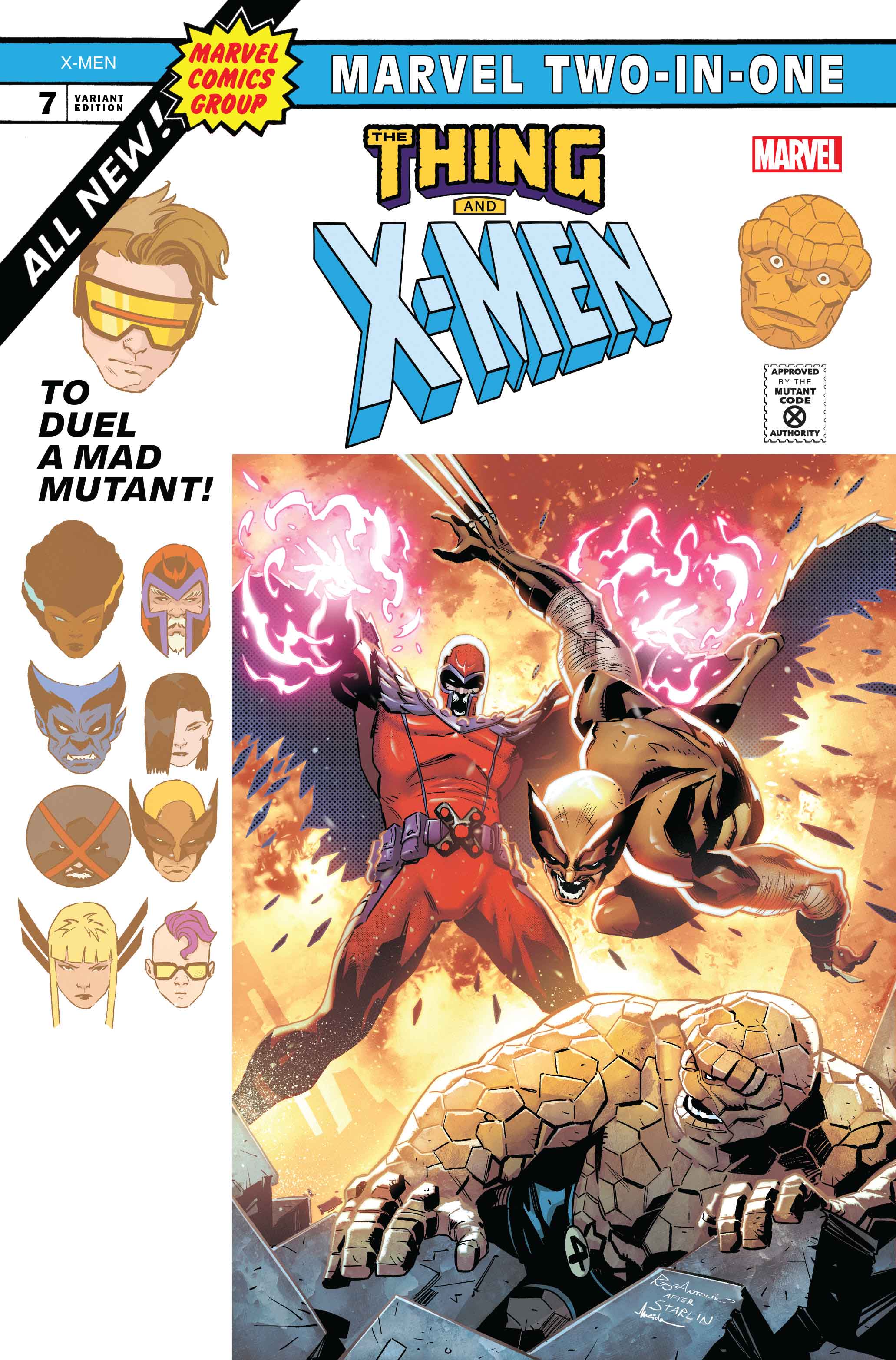 TWO IN ONE variant covers homaging The Thing announced