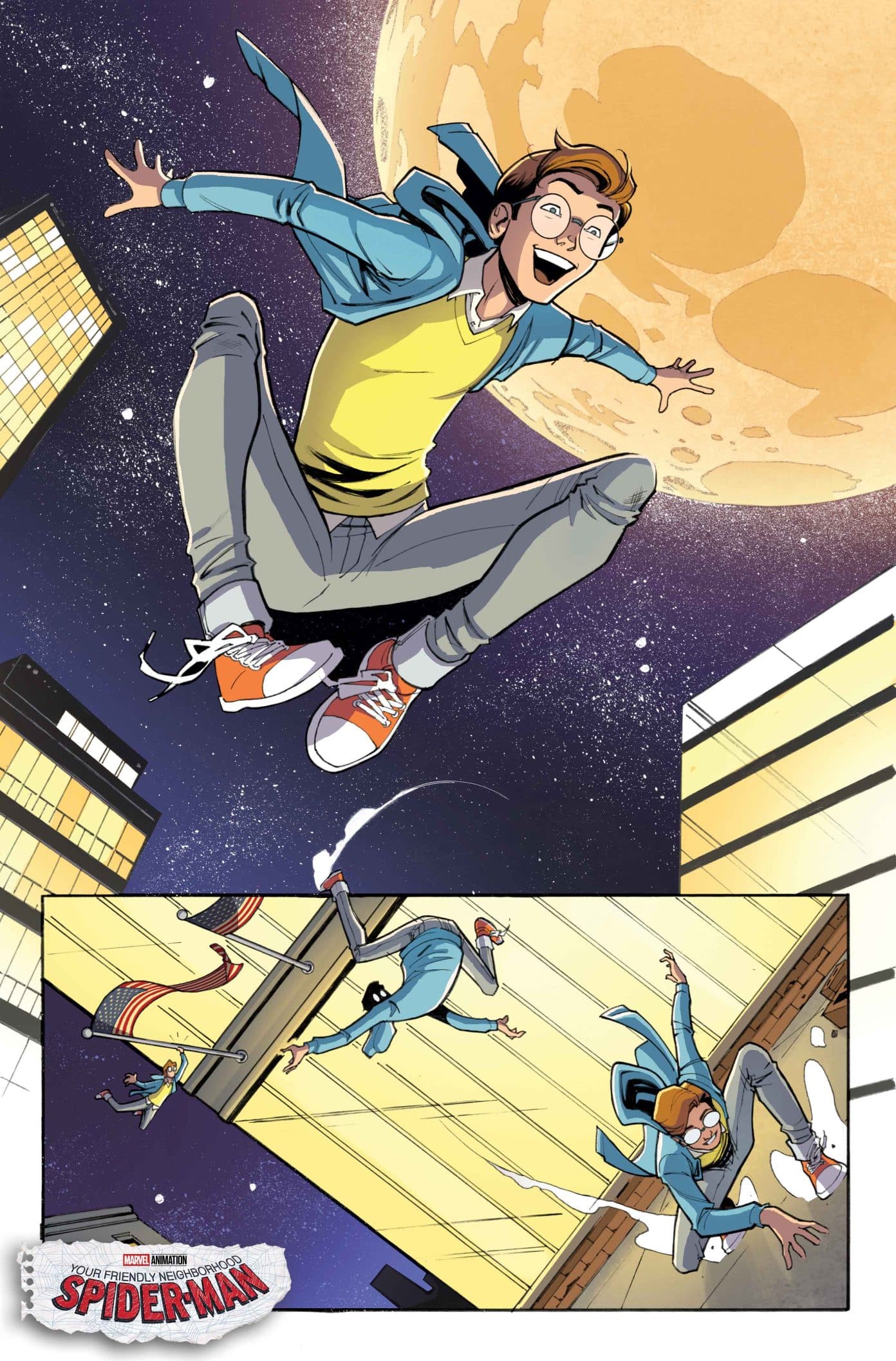 Preview: YOUR FRIENDLY NEIGHBORHOOD SPIDER-MAN depicts Peter's awkward ...