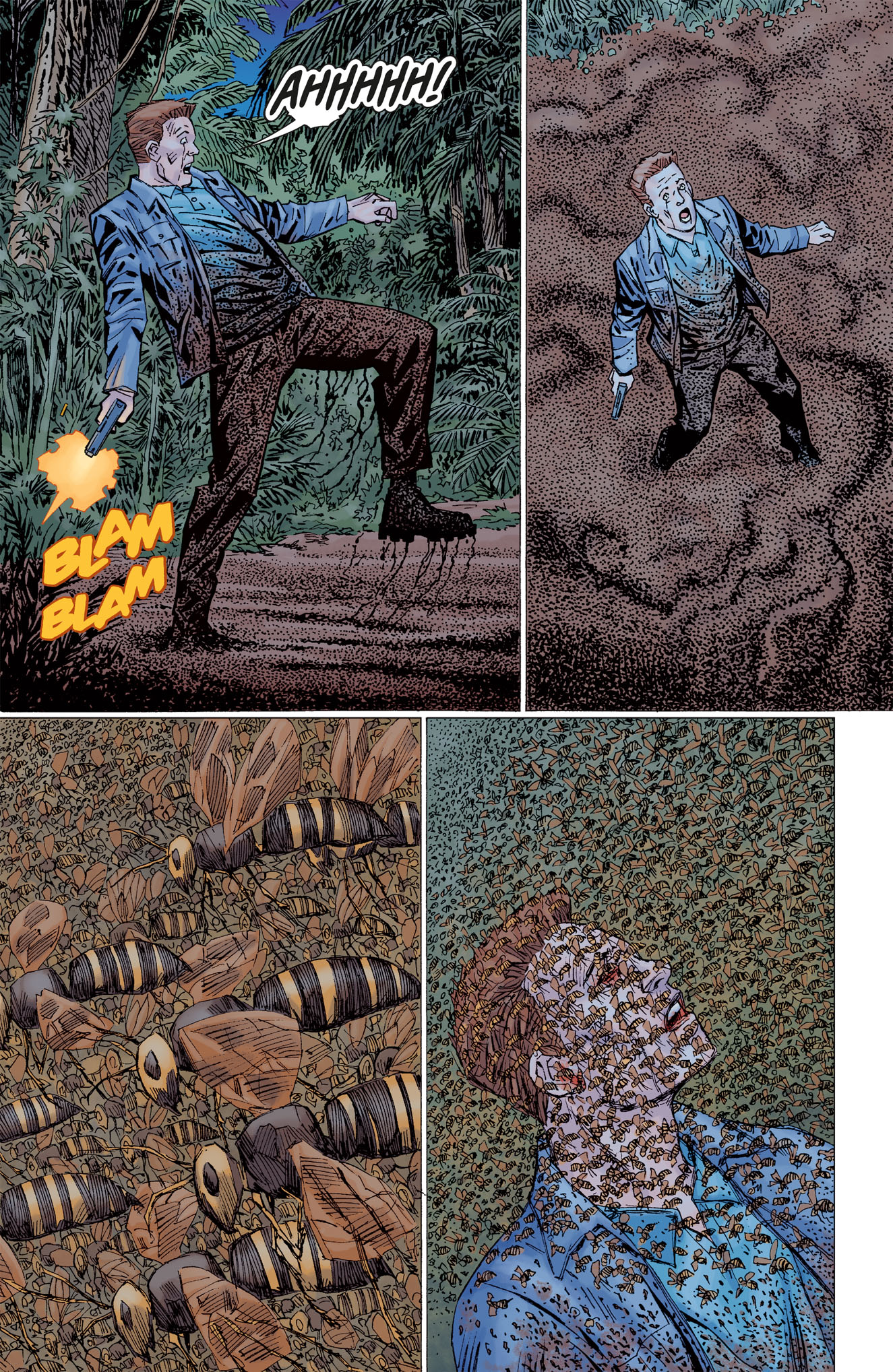 Graphic Novel Review: SATAN’S SWARM is like an old horror movie your ...