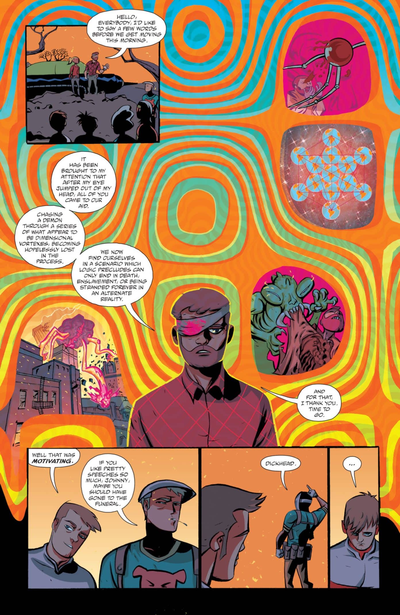 Classic Comic Compendium: Hollow earth meets in the multiverse in CAVE ...
