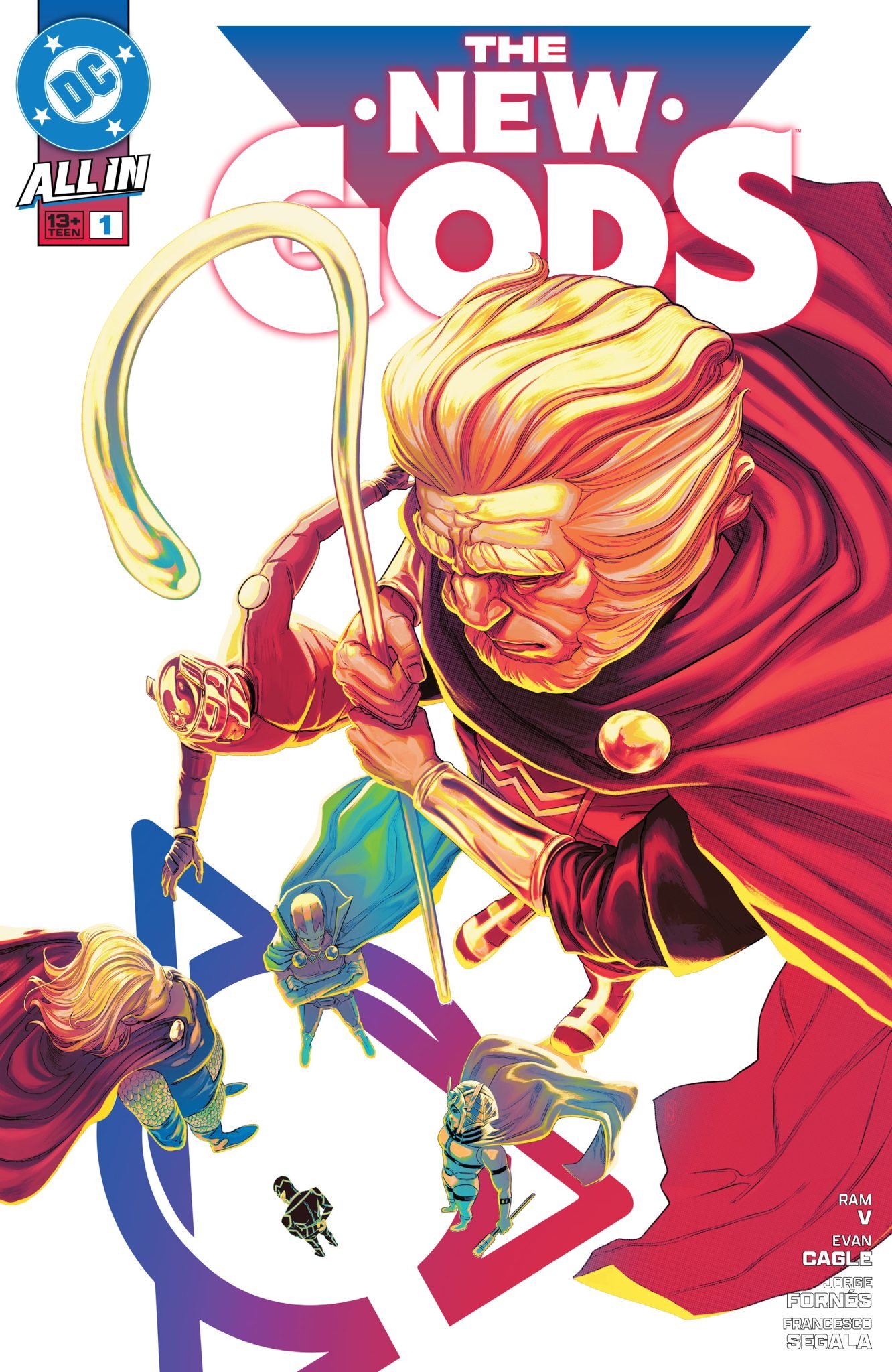 DC Round-Up: Ram V and Evan Cagle reawaken THE NEW GODS