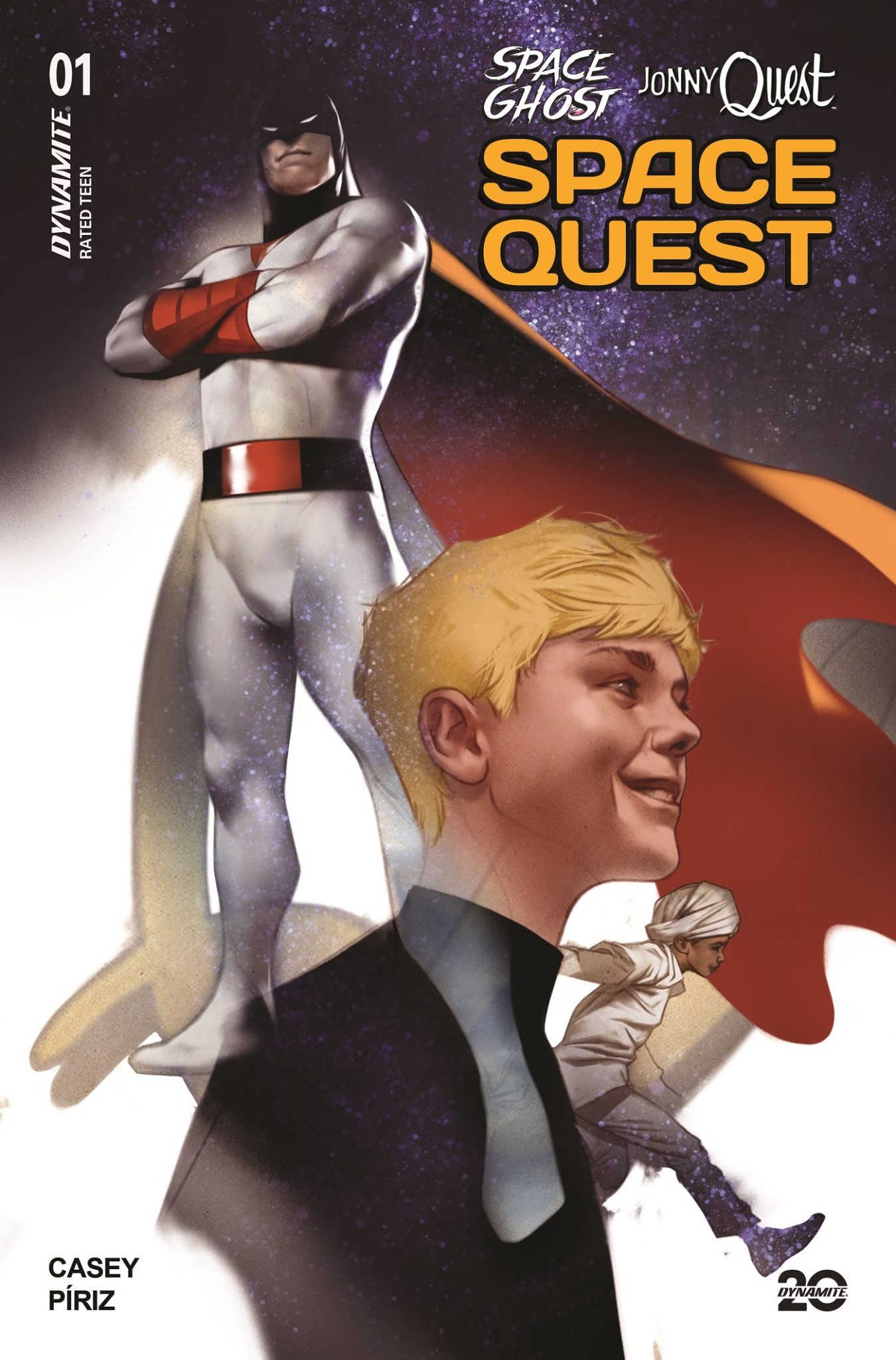 SPACE GHOST meets JONNY QUEST in upcoming Hanna-Barbera comic book crossover SPACEQUEST