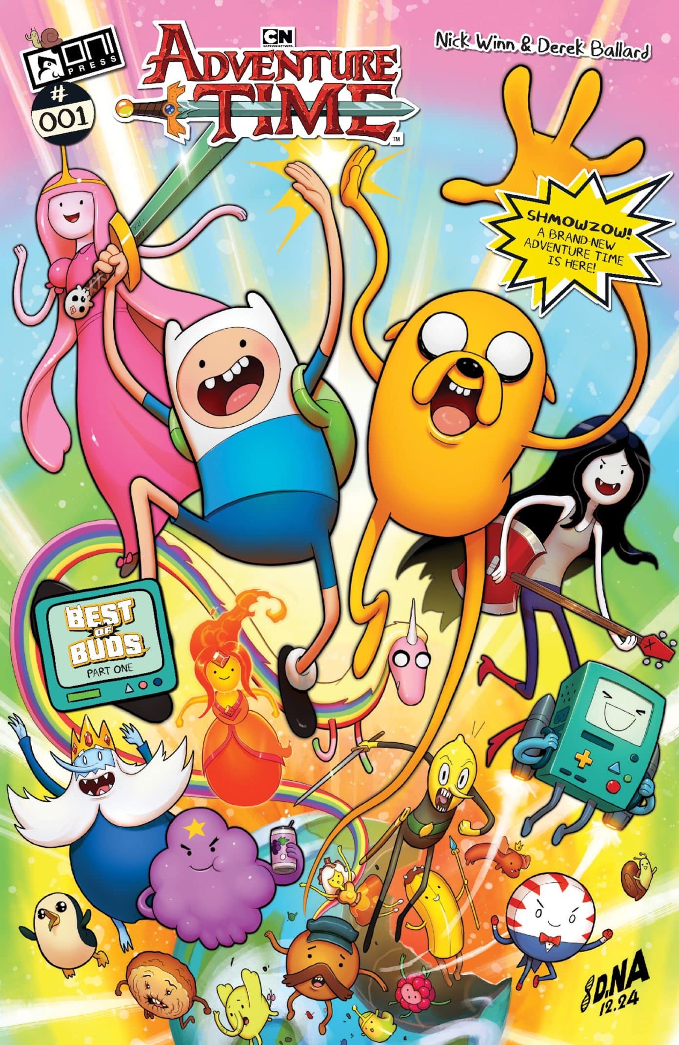 Mathematical! ADVENTURE TIME comics return from Oni Press!