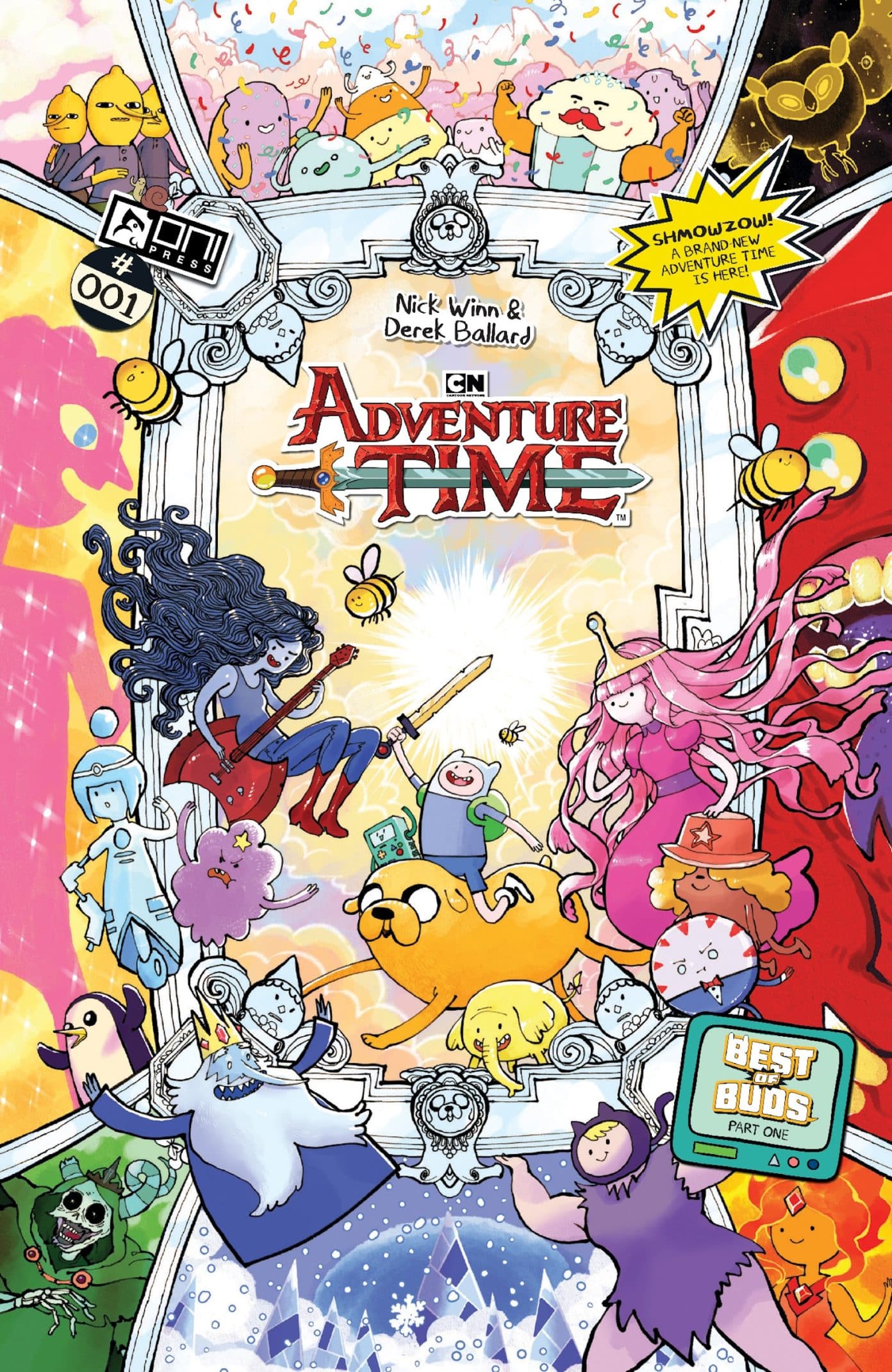 Mathematical! ADVENTURE TIME comics return from Oni Press!