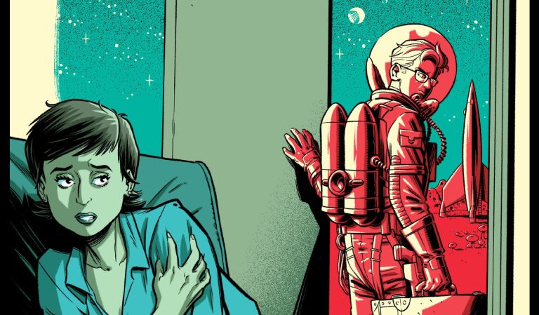 HOWL is bohemian sci-fi based on real-life parents in AHOY's latest comic