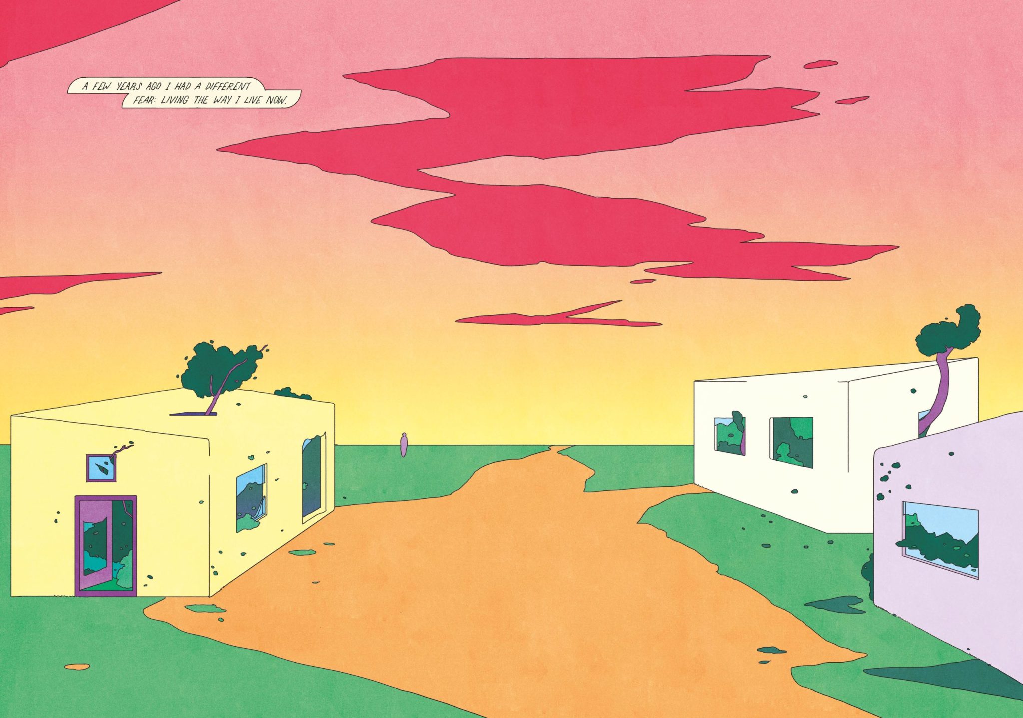 Graphic Novel Review: LAND OF MIRRORS is an impressive fine art item