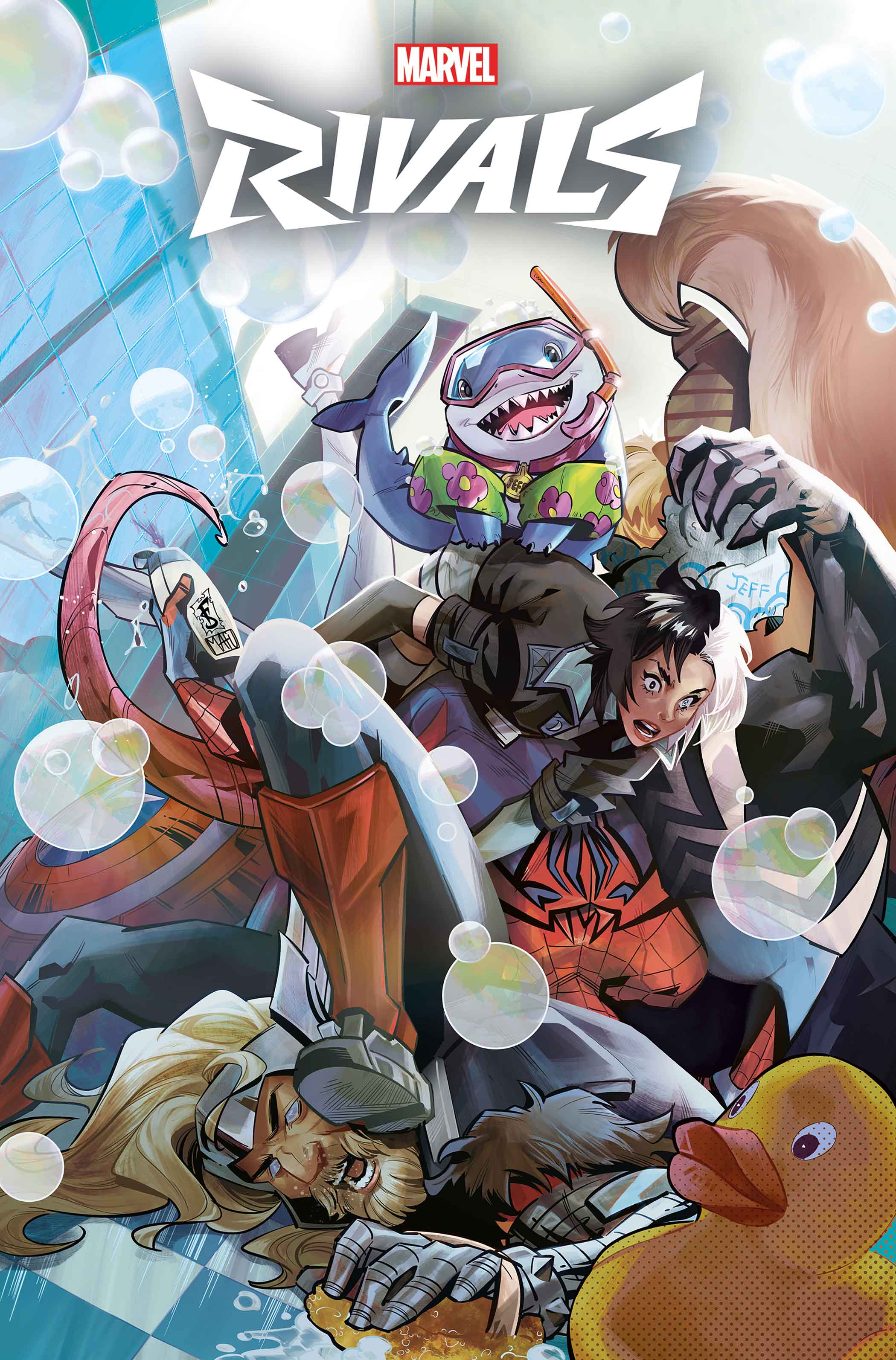 MARVEL RIVALS comic book goes from digital to physical in collectible April issue