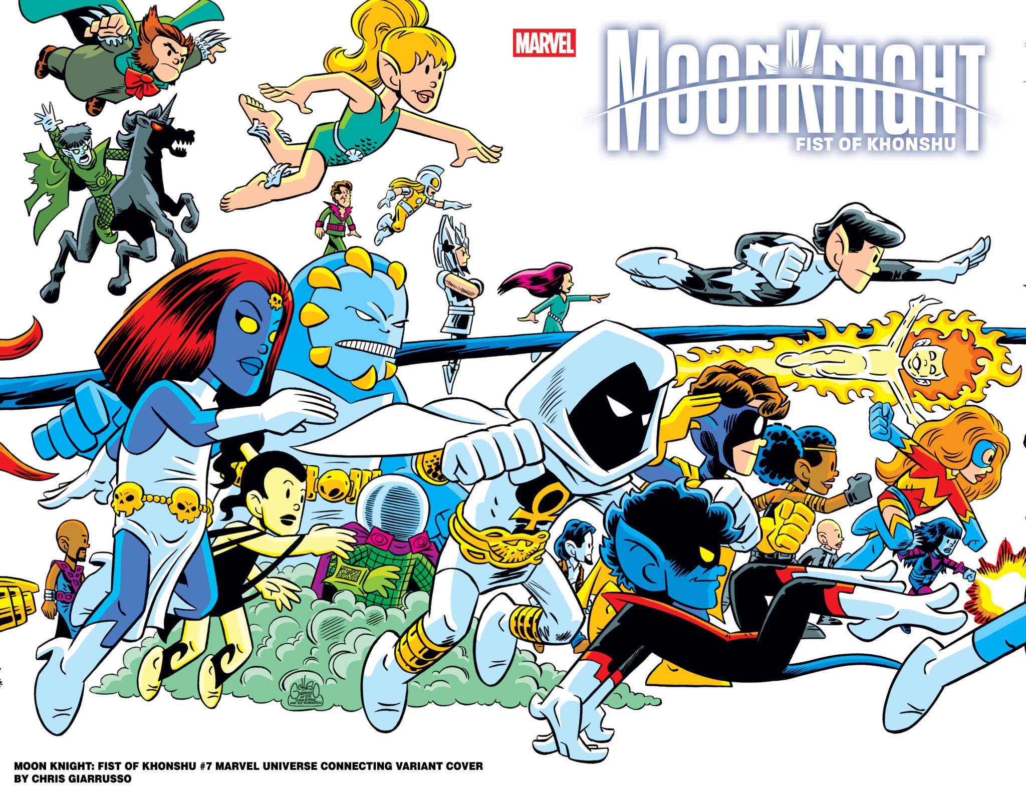 Chris Giarrusso reimagines Official Handbook of The Marvel Universe ...