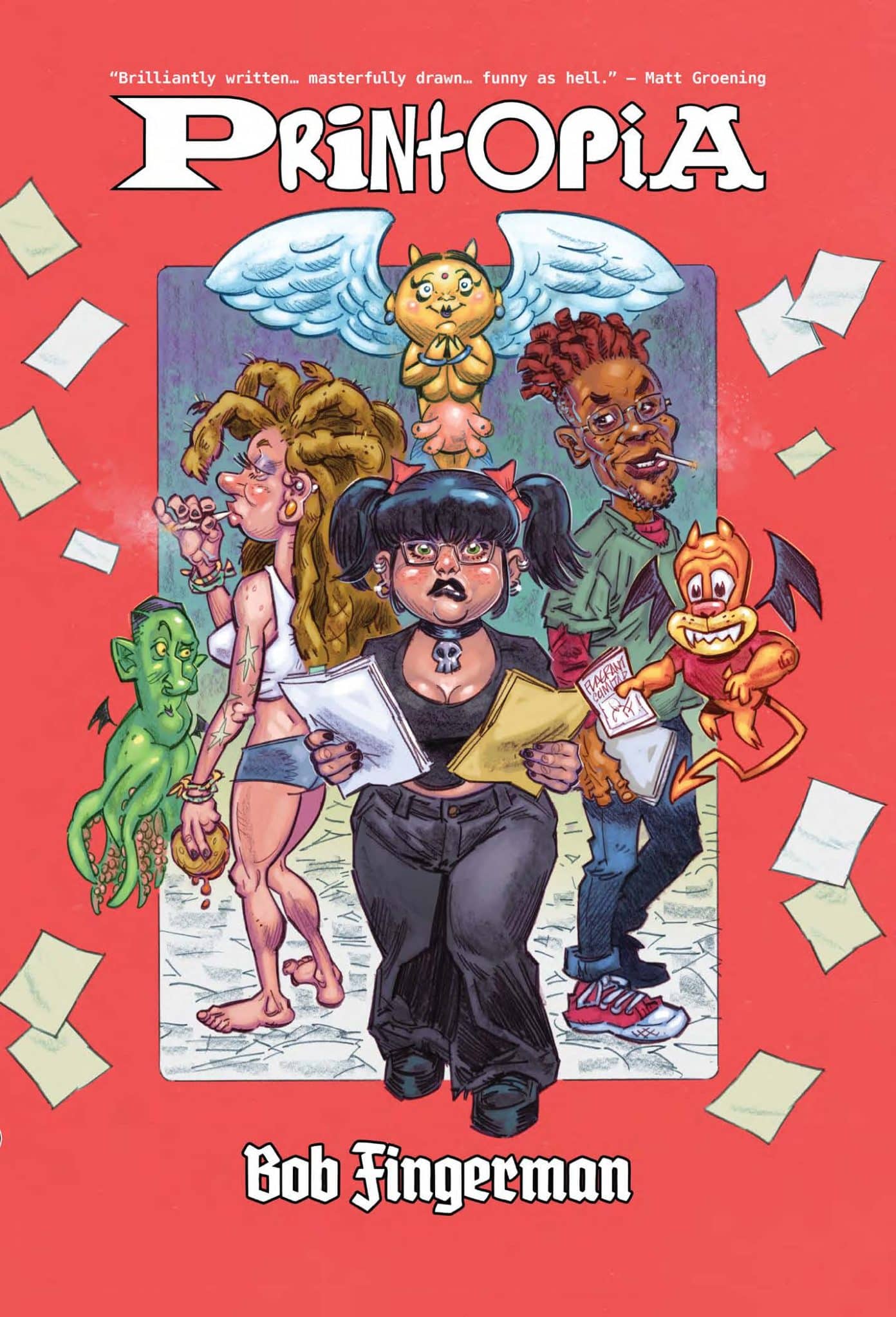 Exclusive Preview: Bob Fingerman returns to OGN's with PRINTOPIA