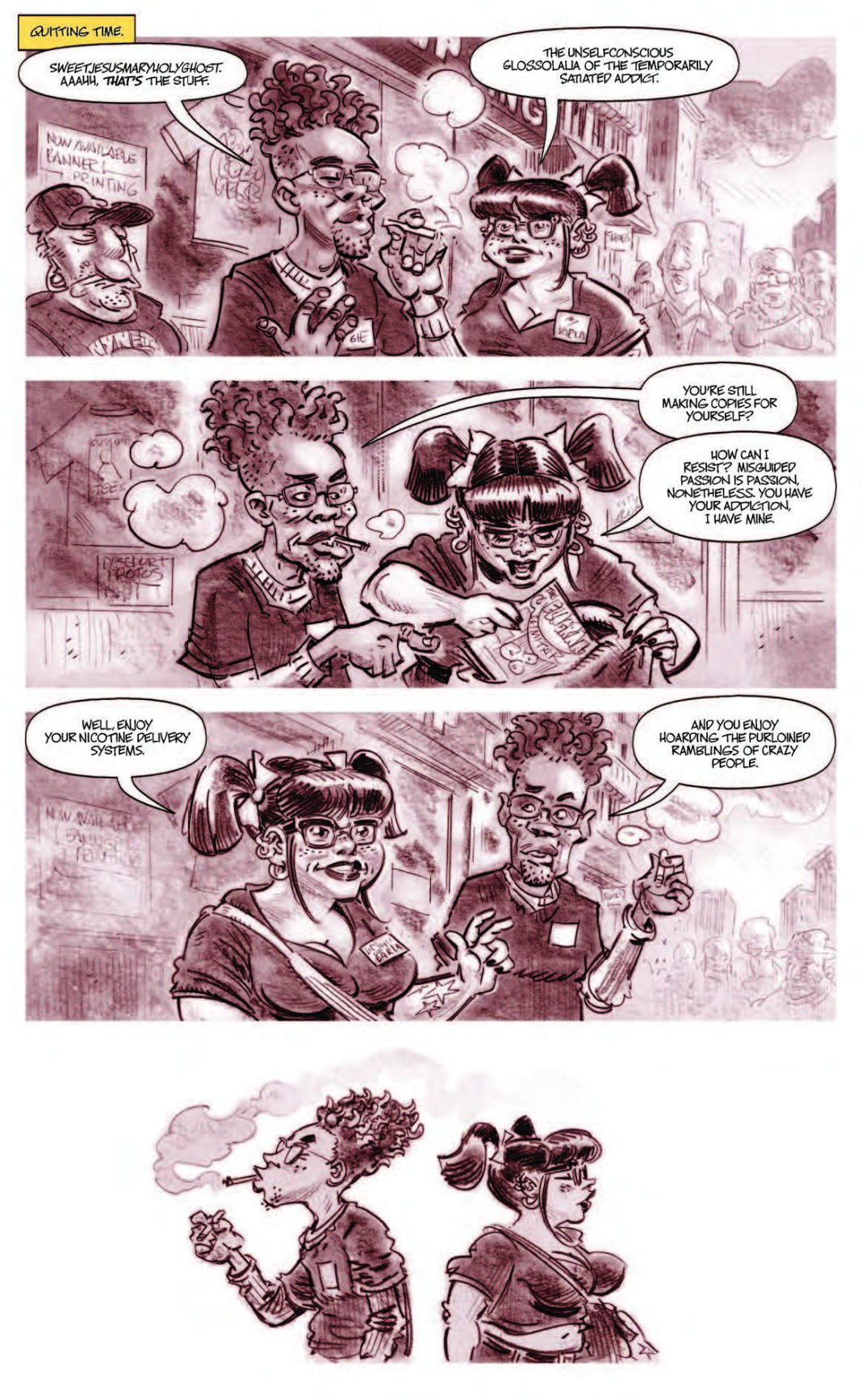 Exclusive Preview: Bob Fingerman returns to OGN's with PRINTOPIA