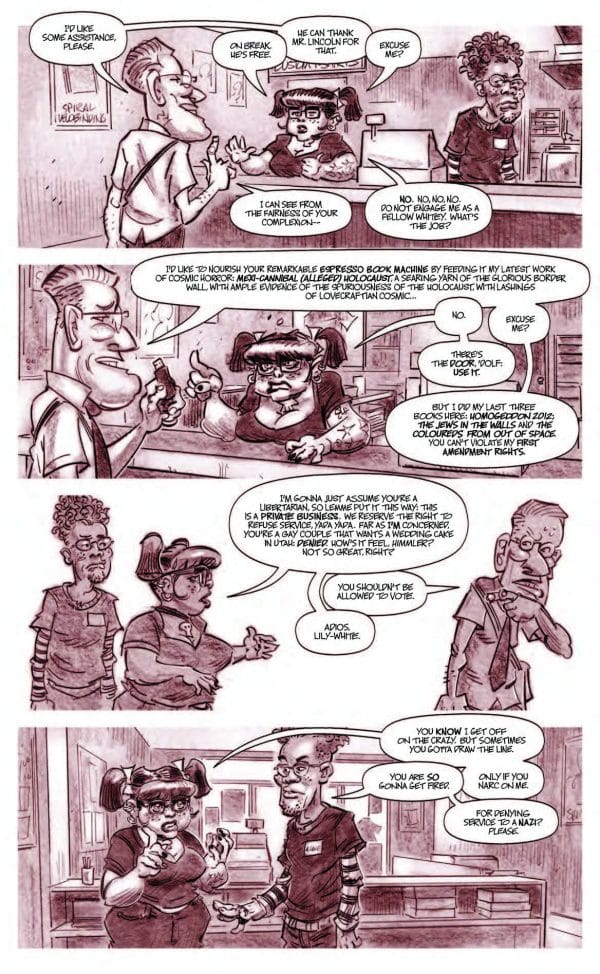 Exclusive Preview: Bob Fingerman returns to OGN's with PRINTOPIA