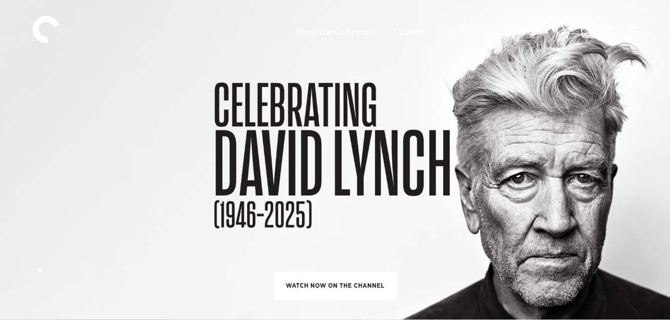 Criterion honors David Lynch