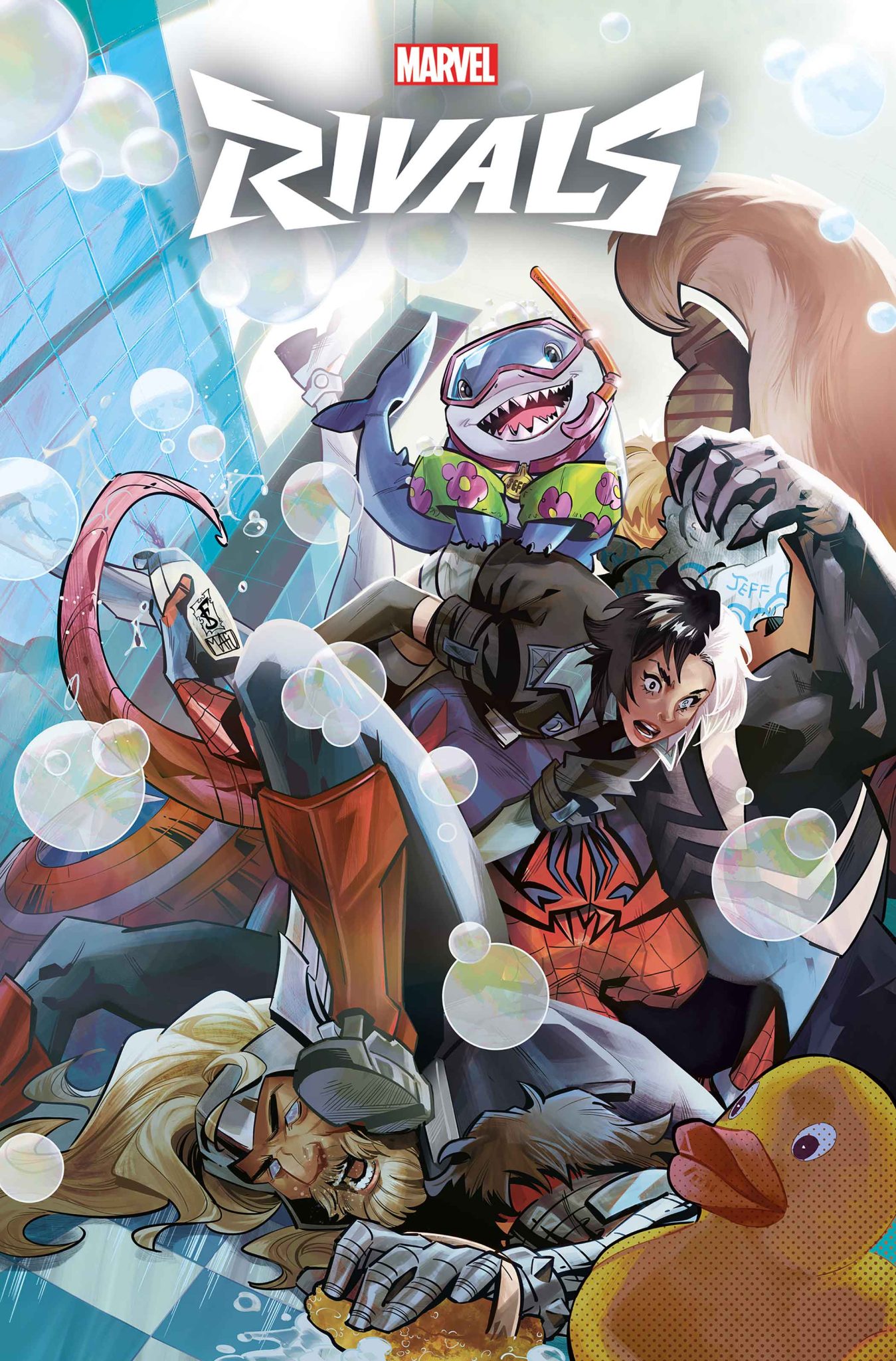 Marvel Rivals One-Shot now comes with the in-game Jeff The Landshark Spray