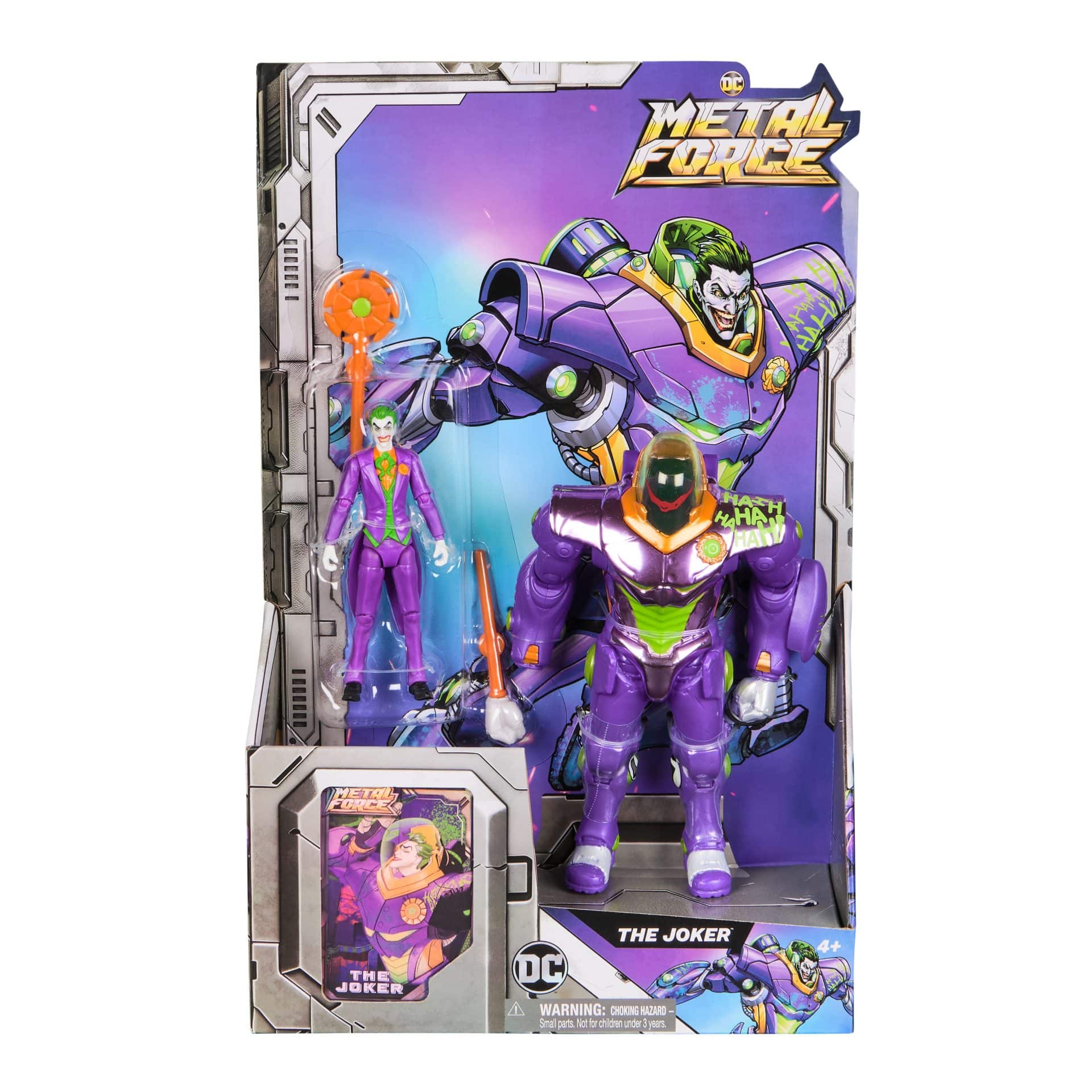 Spin Master unleashes new products from DC Metal Force toy line
