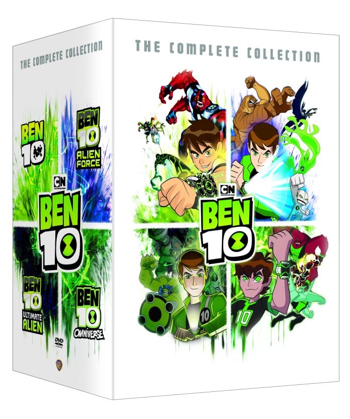 BEN 10: THE COMPLETE SERIES DVD box set announced!