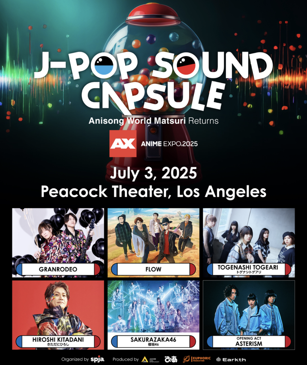 ANISONG WORLD MATSURI returns to Anime Expo in 2025