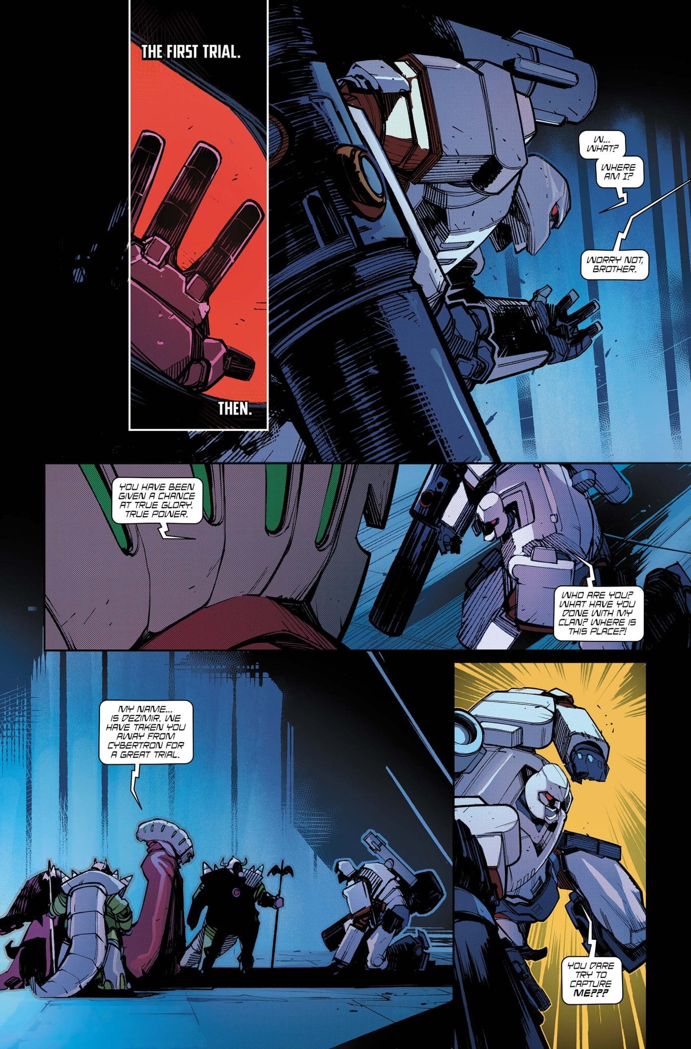 Preview: It's Megatron vs. Sharkticons in TRANSFORMERS #19