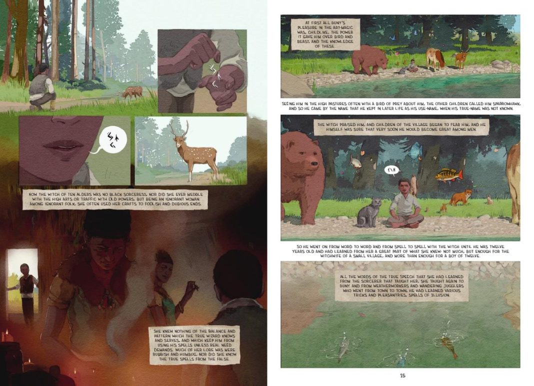 Graphic Novel Review: Does Ursula K. Le Guin's A WIZARD OF EARTHSEA ...