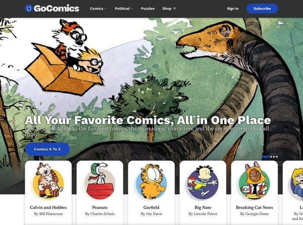GoComics website relaunches