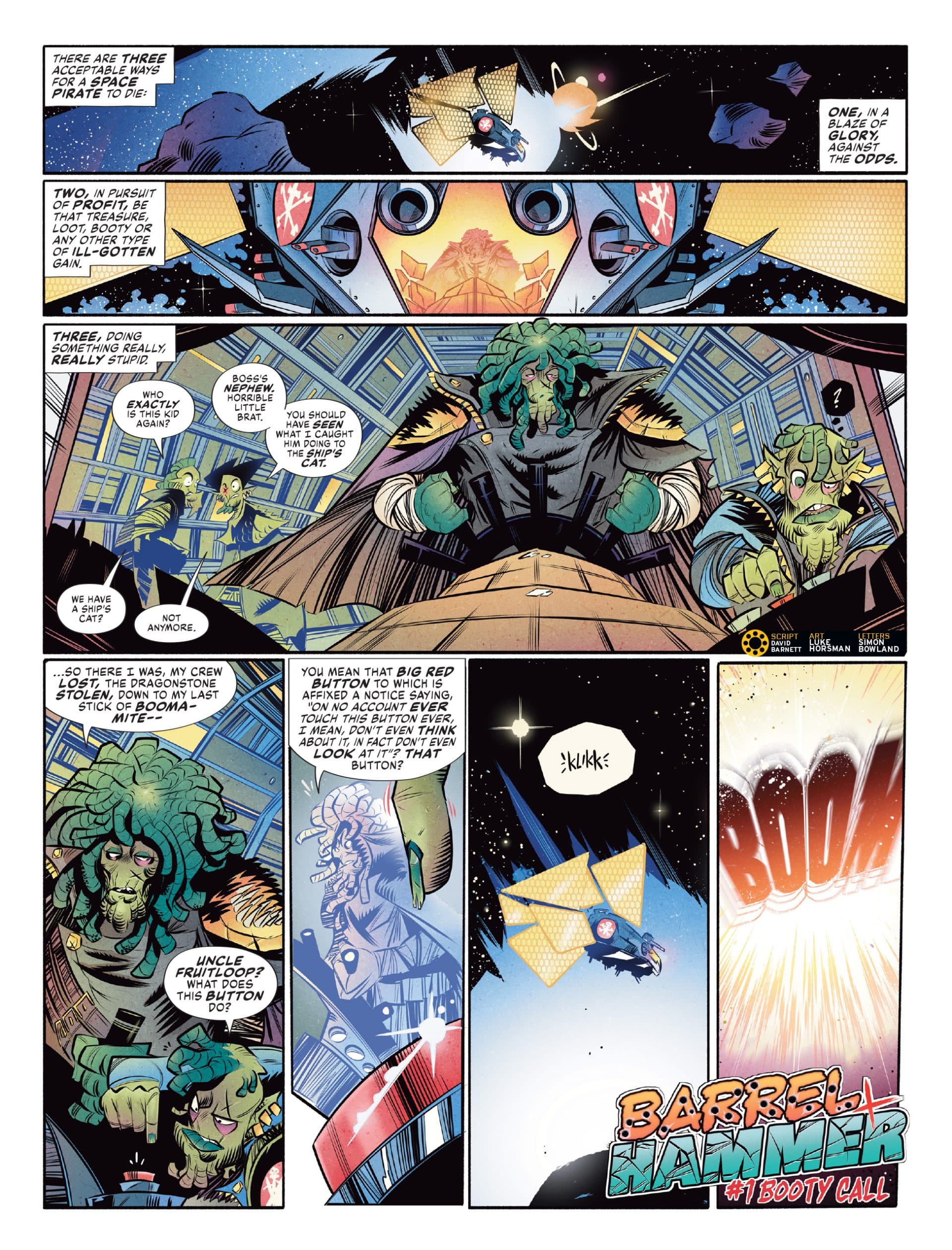 Interview: Luke Horsman and David Barnett talk BARREL & HAMMER, the ...