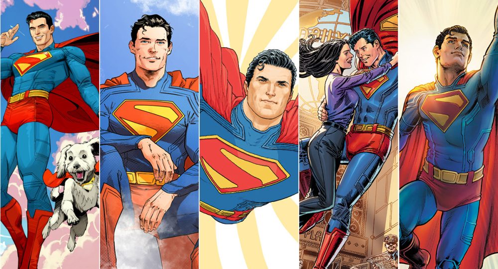 DC unveils SUPERMAN movie-themed variants for the Summer of Superman